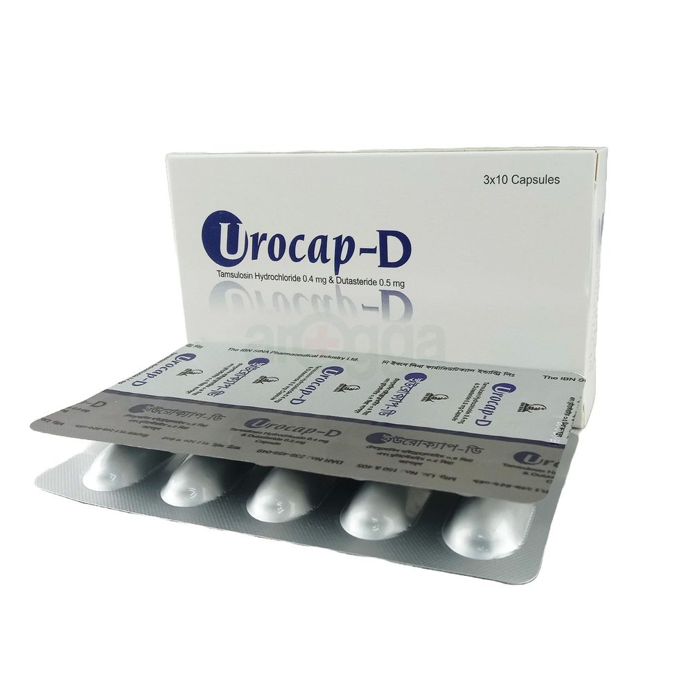 Urocap-D 400mcg+500mcg Capsule - Arogga Online Pharmacy