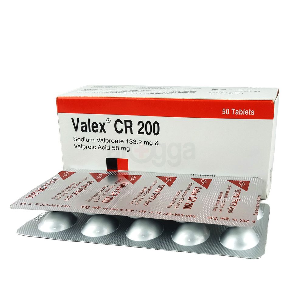Valex CR 200mg Tablet - Arogga Online Pharmacy