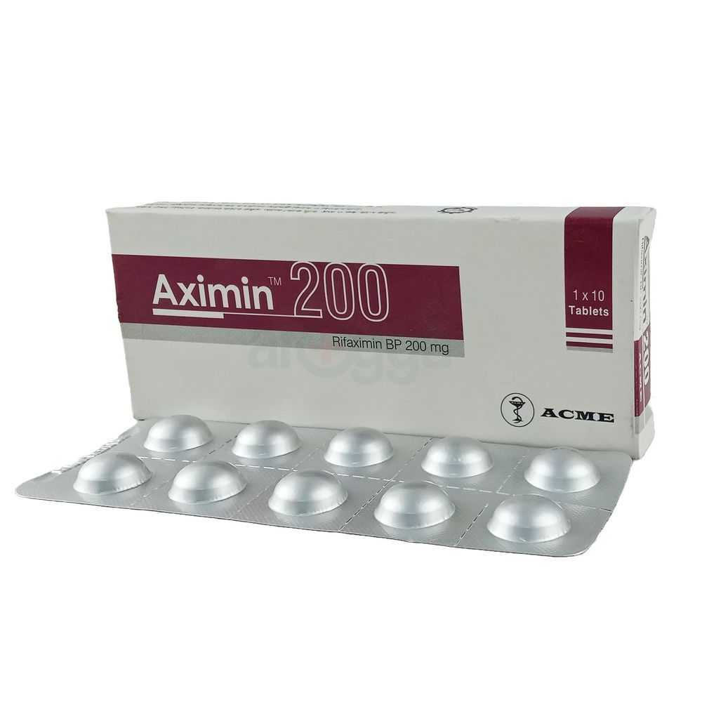 Aximin 200mg Tablet - এক্সিমিন ২০০ মি.গ্রা. ট্যাবলেট - Arogga Online ...