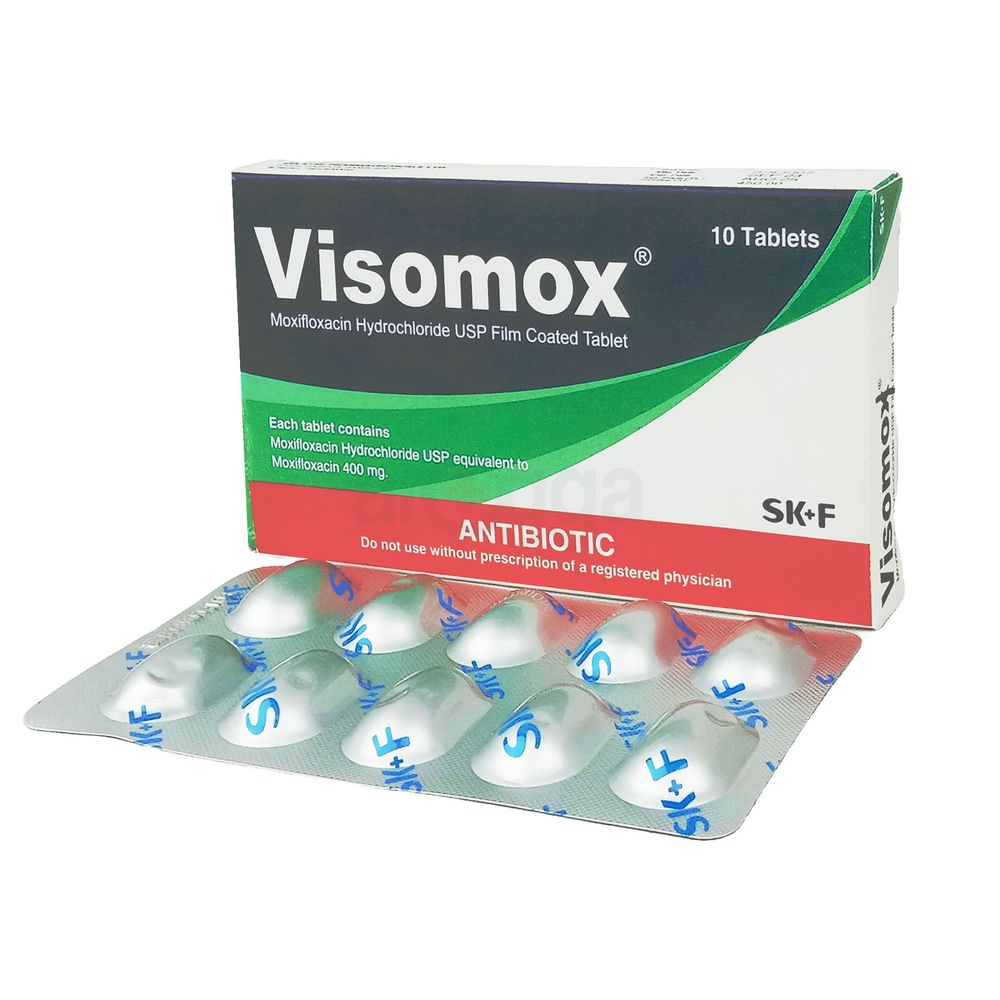 Visomox 400mg Tablet - Arogga Online Pharmacy