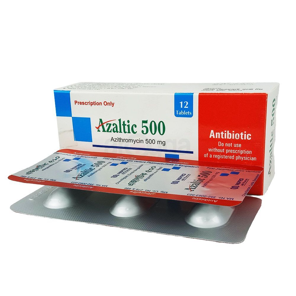 Azaltic 500mg Tablet - এজালটিক ৫০০ মি.গ্রা. ট্যাবলেট - Arogga Online ...