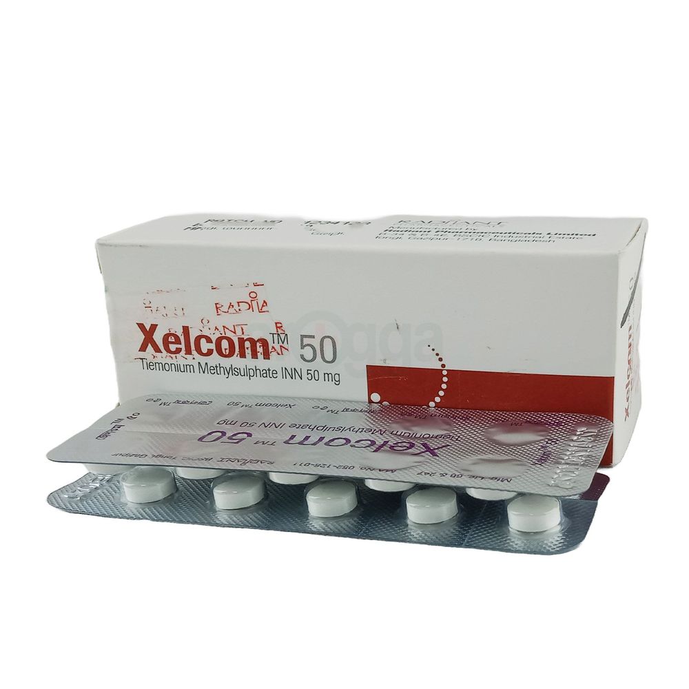 Xelcom 50mg Tablet - Arogga Online Pharmacy