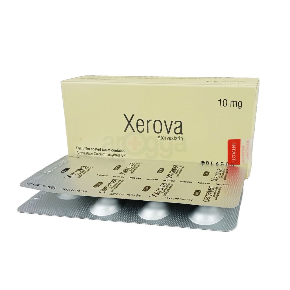 Xerova 10mg Tablet - Arogga Online Pharmacy