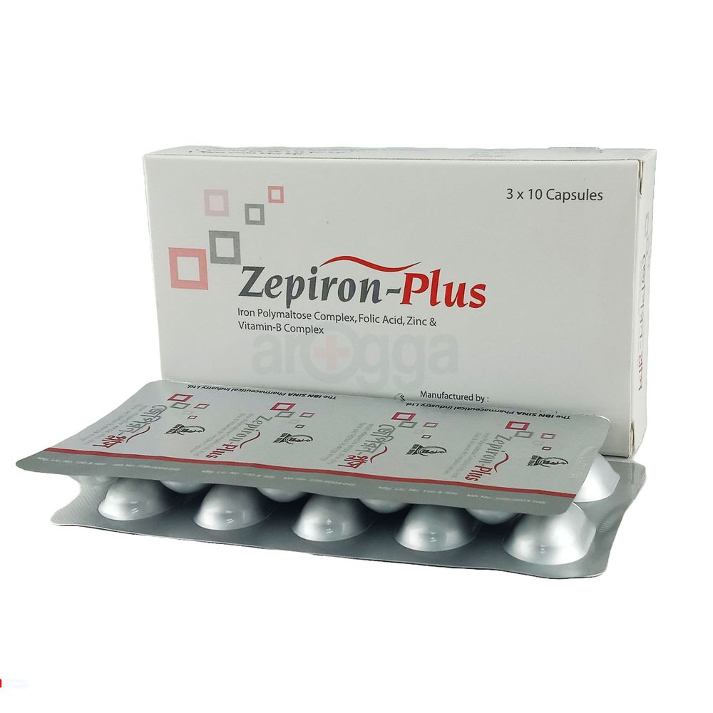 Zepiron Plus Capsule - Arogga Online Pharmacy