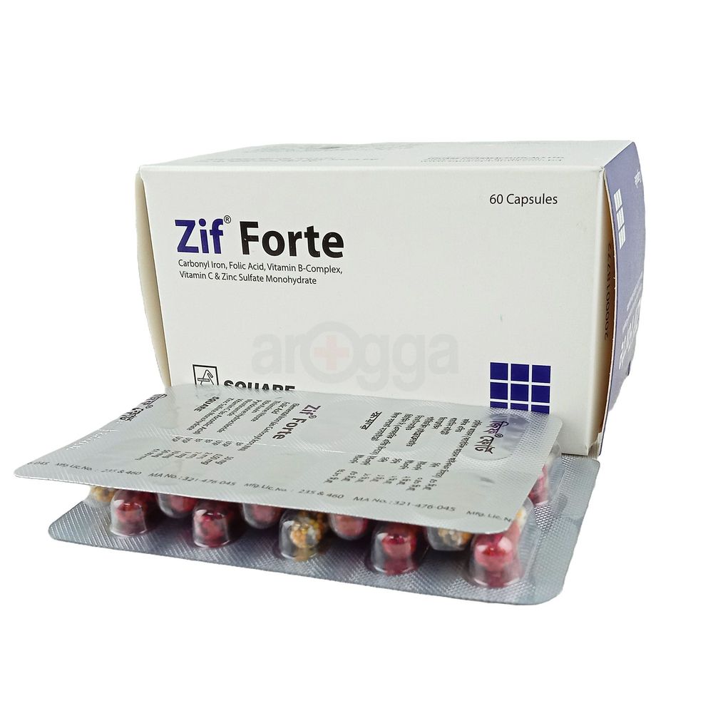 Zif Forte Capsule - Arogga Online Pharmacy