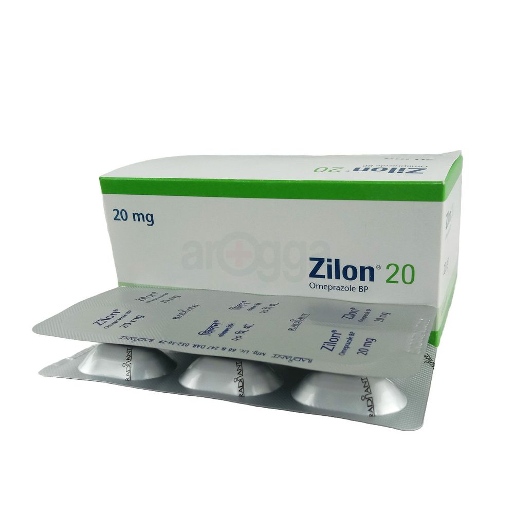 Zilon 20mg Capsule - Arogga Online Pharmacy