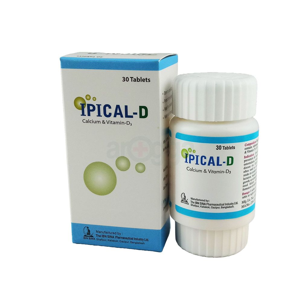 Ipical D Tablet - Arogga Online Pharmacy