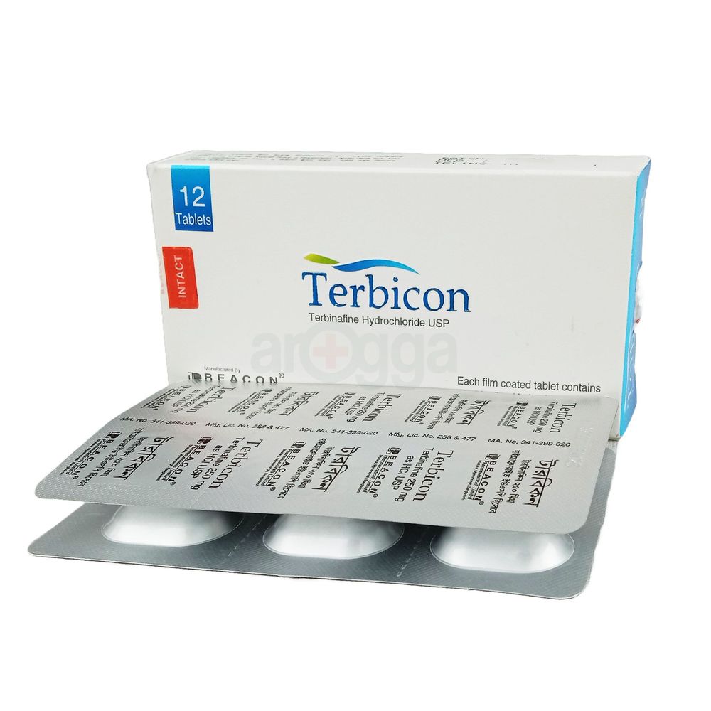 Terbicon 250mg Tablet - Arogga Online Pharmacy