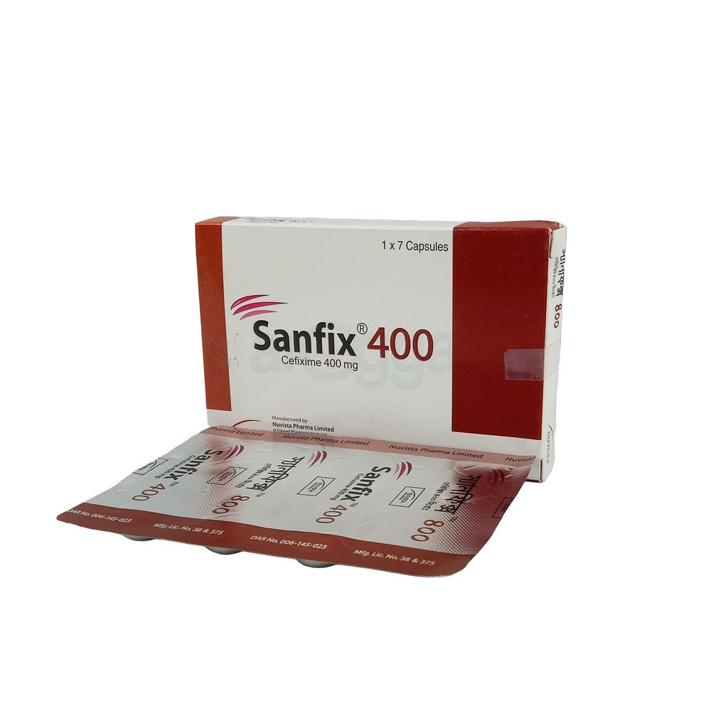 Sanfix 400mg Capsule - Arogga Online Pharmacy