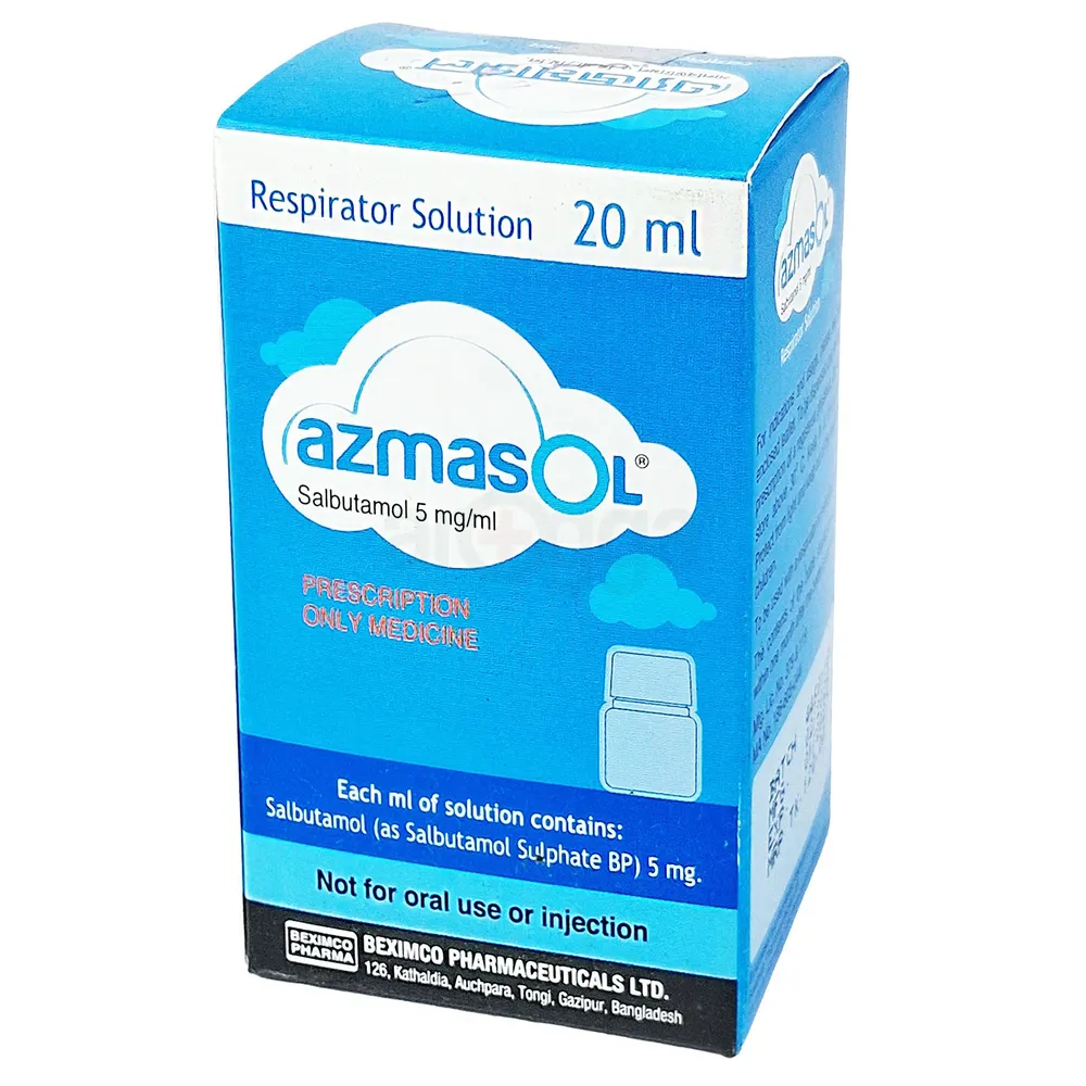 Azmasol Resperitory Solution 5mg/ml Respirator Solution - Arogga Online ...