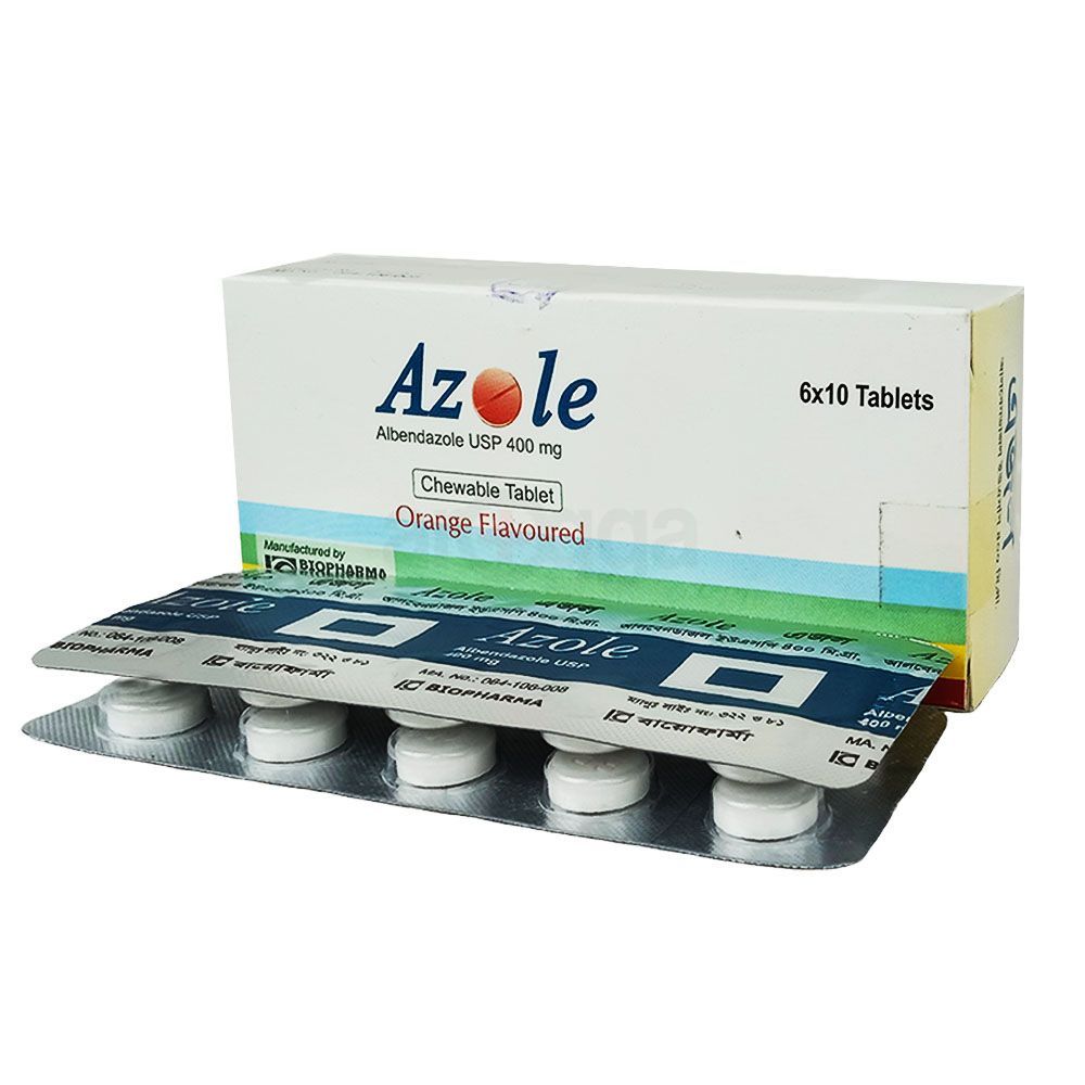 Azole 400mg Tablet - Arogga Online Pharmacy