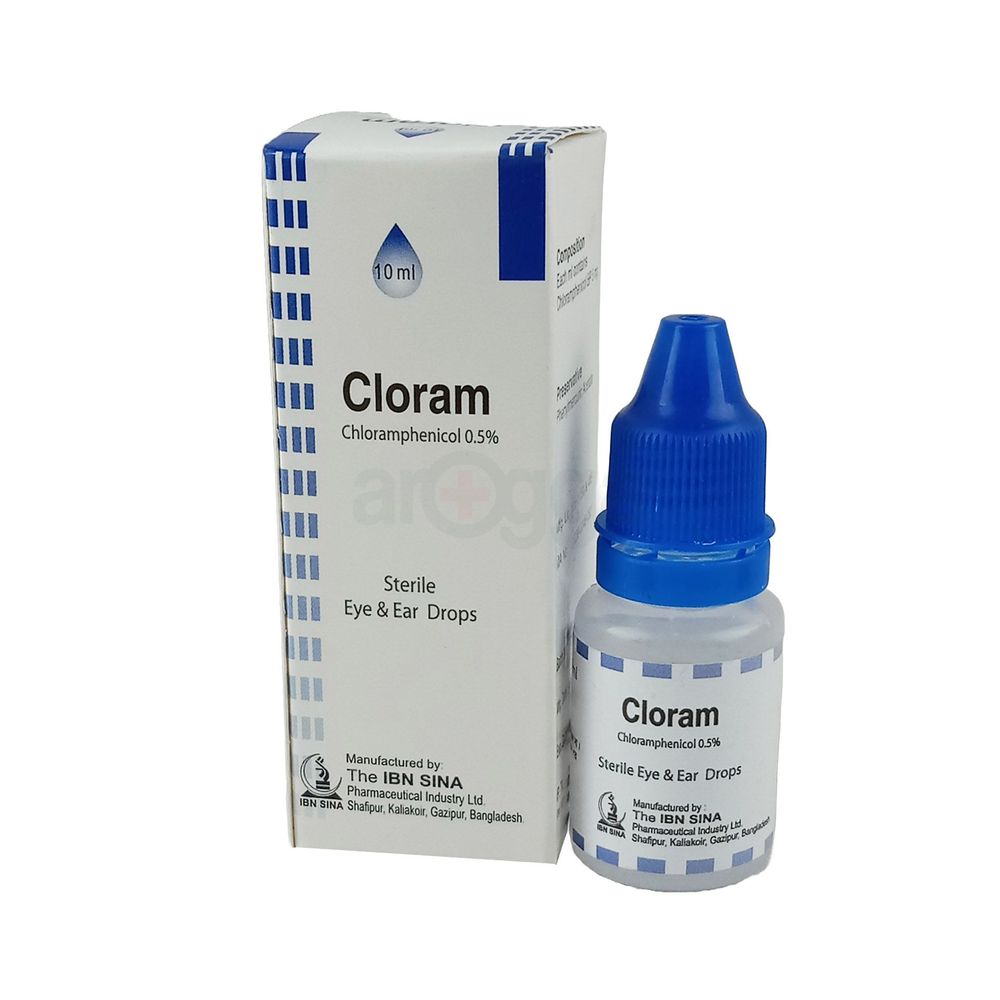 Cloram Drop 0.50% Eye/Ear Drops - Arogga Online Pharmacy