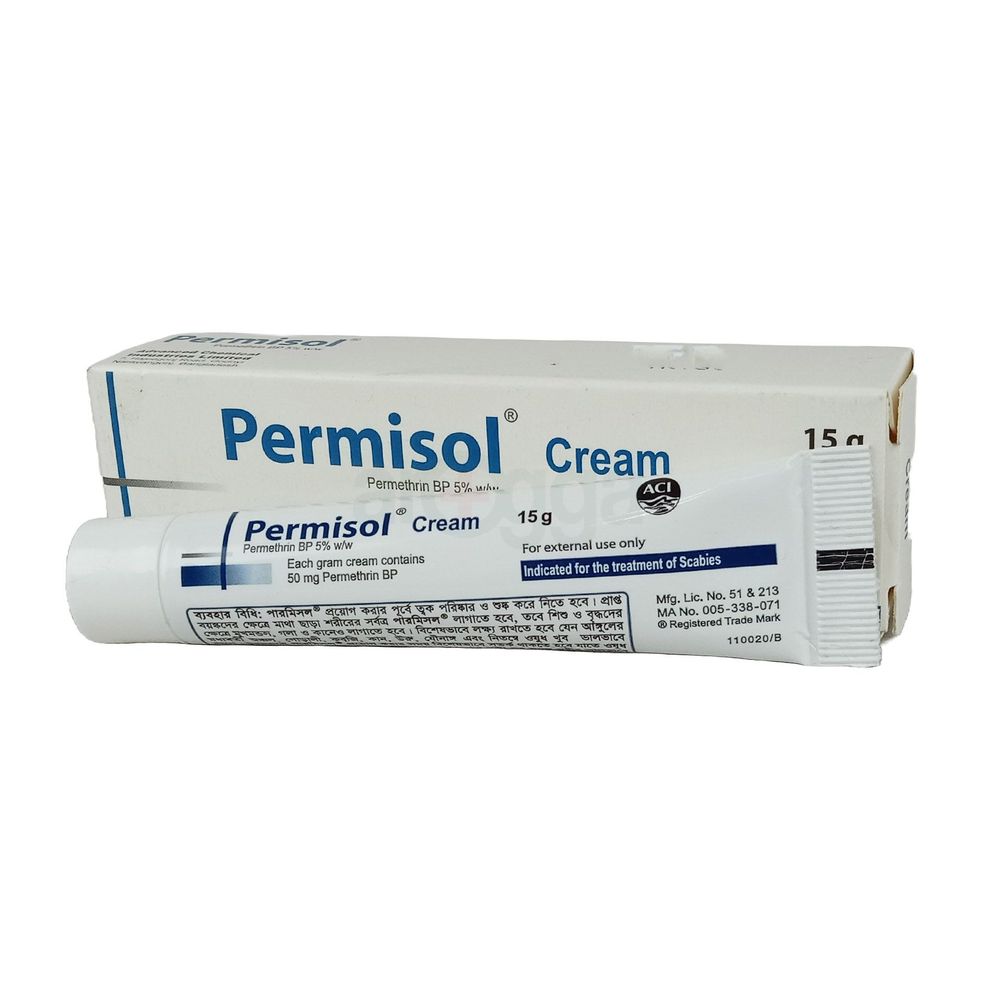 Permisol 15gm 5% Cream - Arogga Online Pharmacy