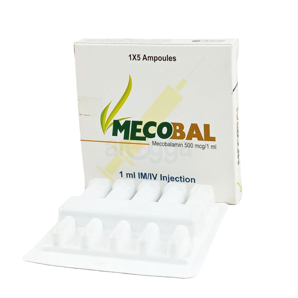 Mecobal 0.5mg/ml Injection - Arogga Online Pharmacy