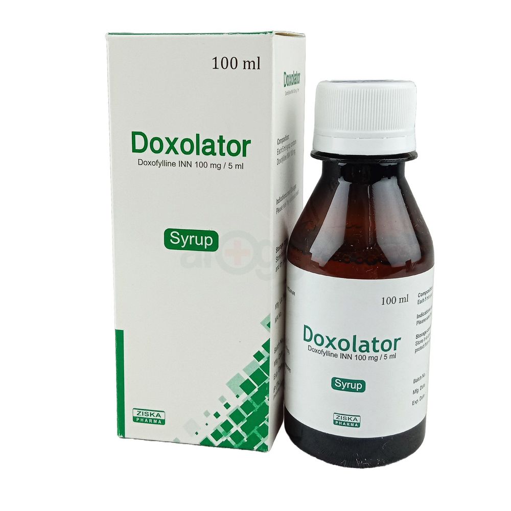 Doxolator 100mg/5ml Syrup - Arogga Online Pharmacy