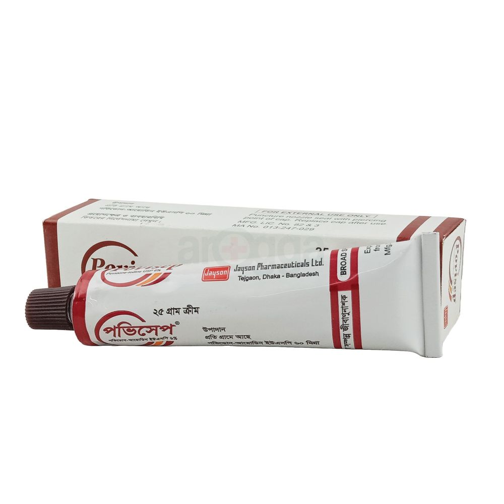 Povisep Cream 6% Cream - Arogga Online Pharmacy
