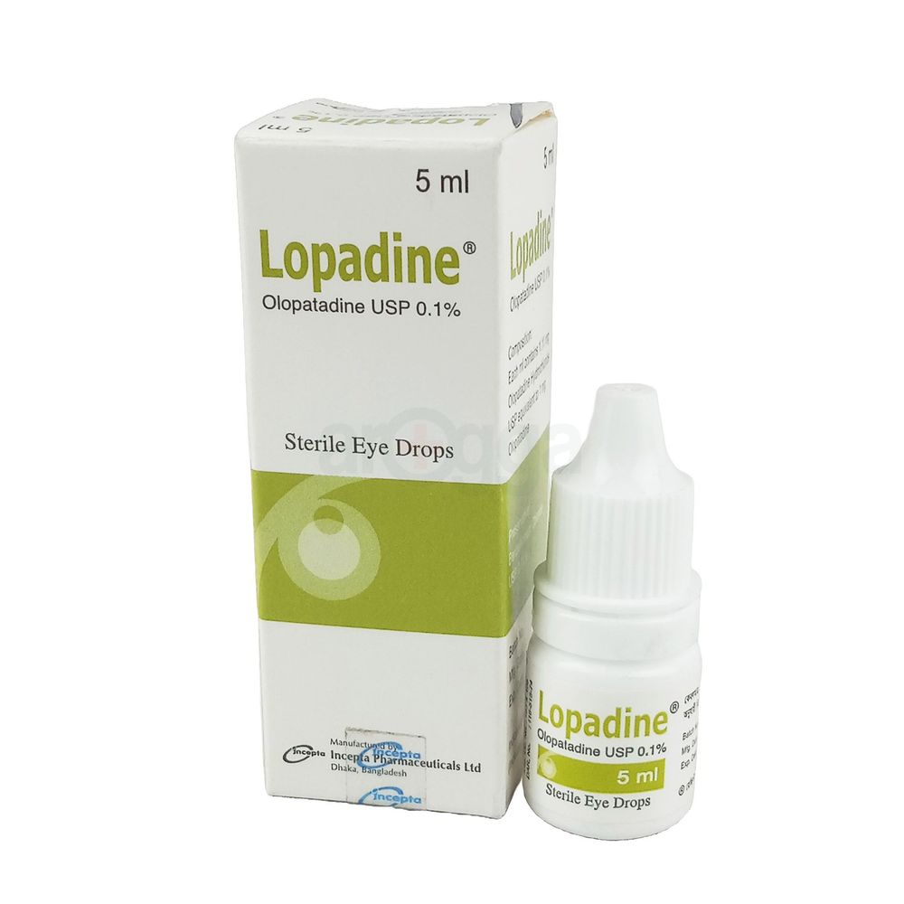 Lopadine 0.1% 0.10% Eye Drop - Arogga Online Pharmacy