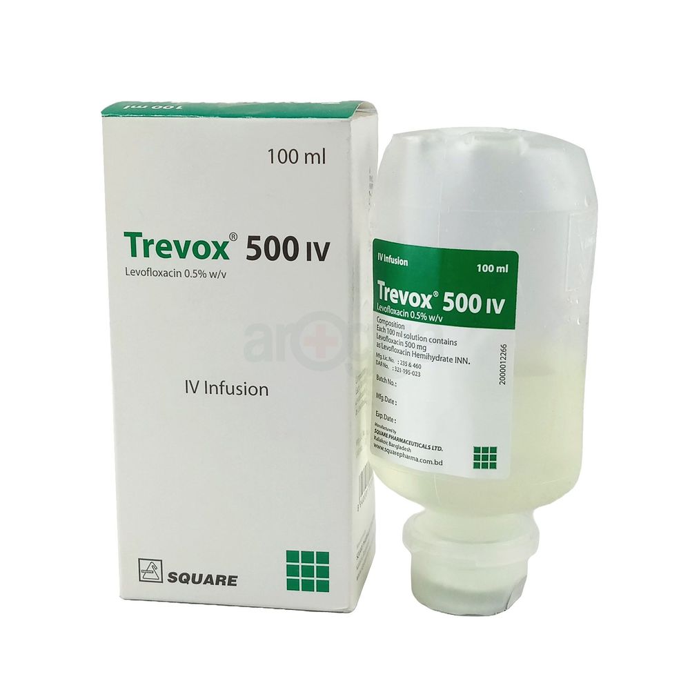 Trevox IV 5mg/ml Infusion - Arogga Online Pharmacy