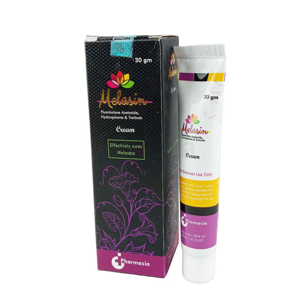 Melasin Cream 0.01%+4%+0.05% Cream - Arogga Online Pharmacy