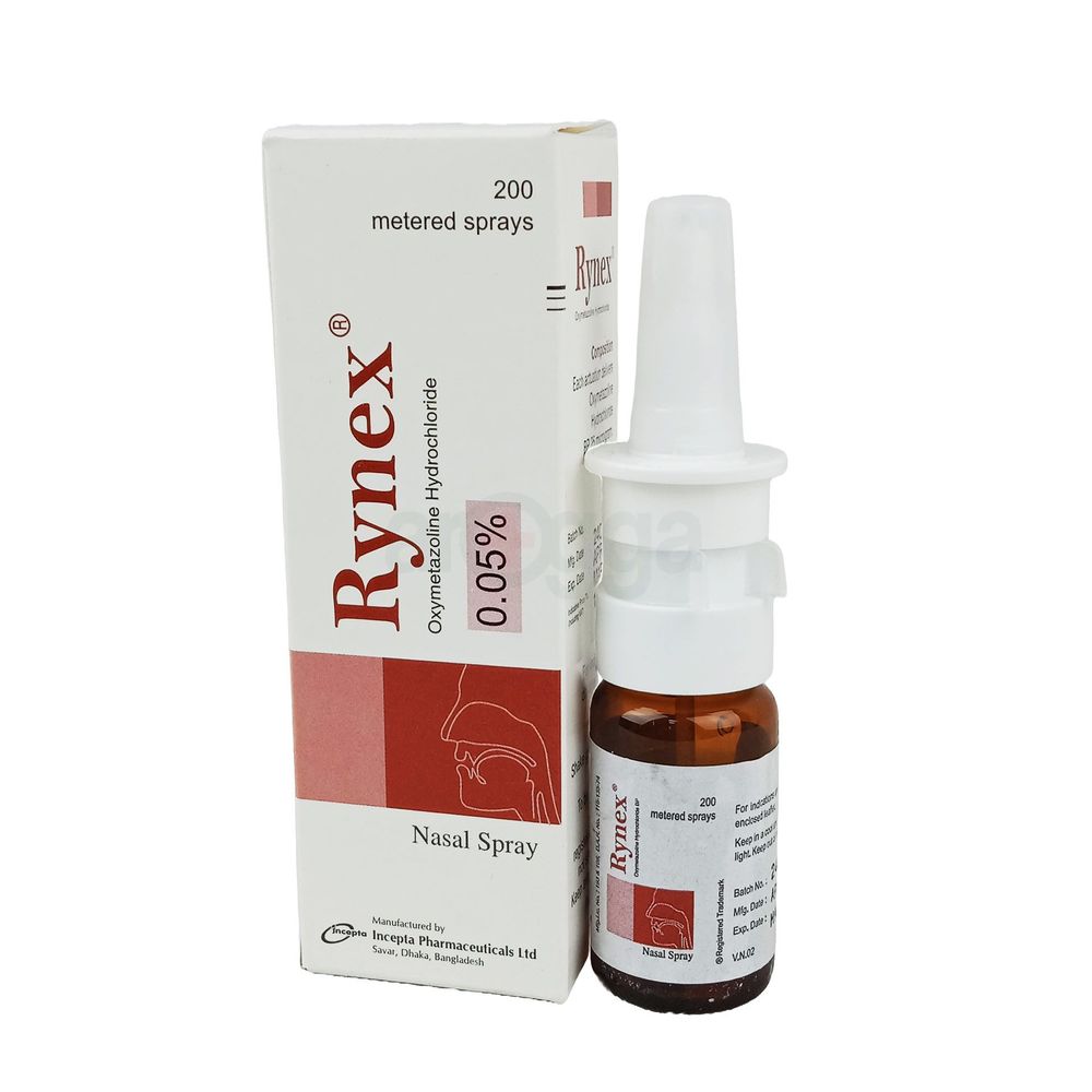 Rynex Spray 0.05% Nasal Spray - Arogga Online Pharmacy
