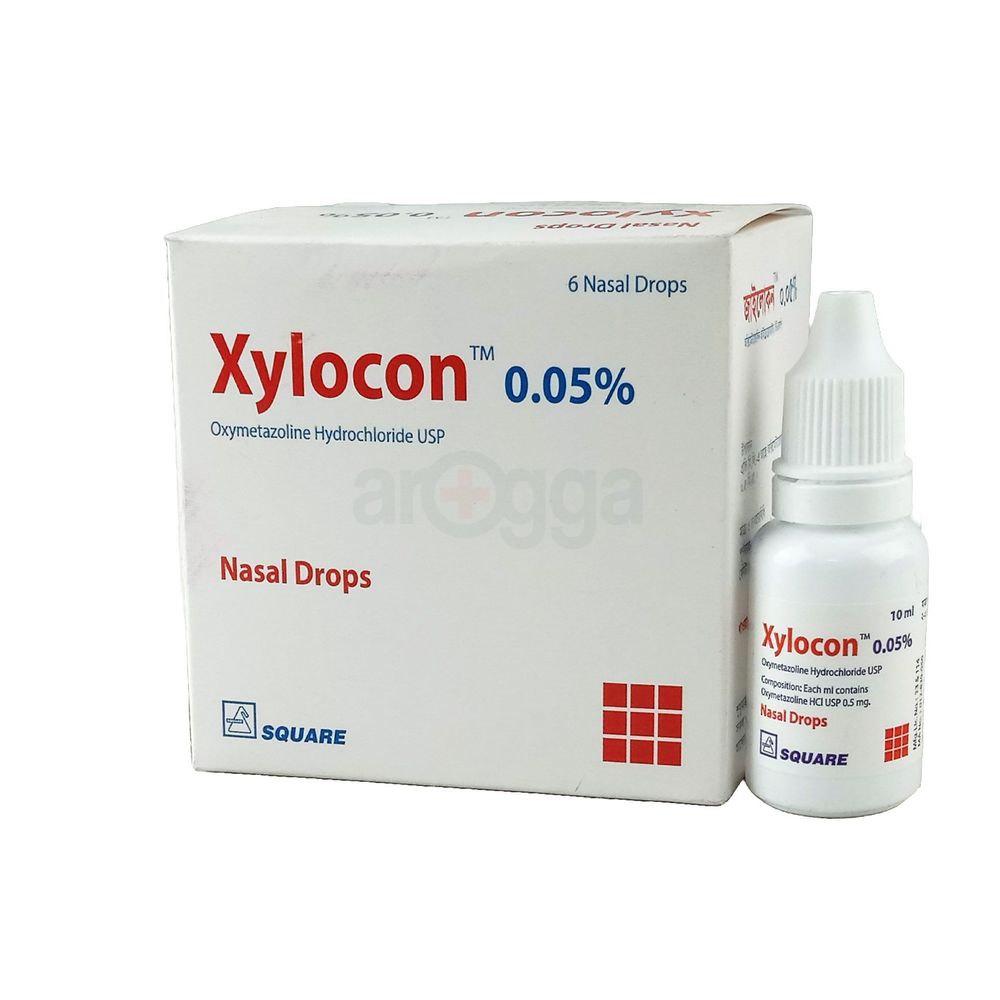 Xylocon 0.05% Nasal Drop - Arogga Online Pharmacy