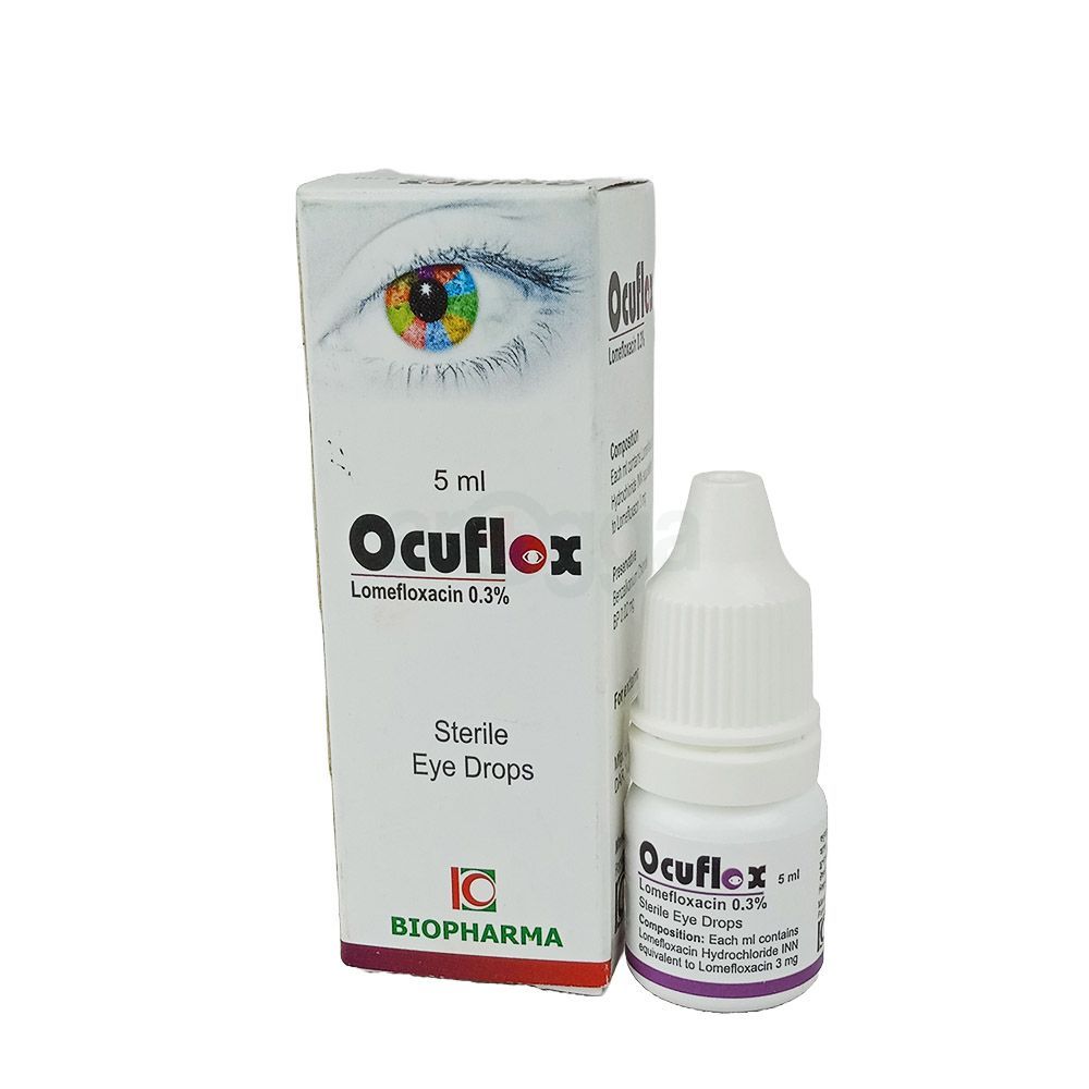 Ocuflox 0.30% Eye/Ear Drops - Arogga Online Pharmacy