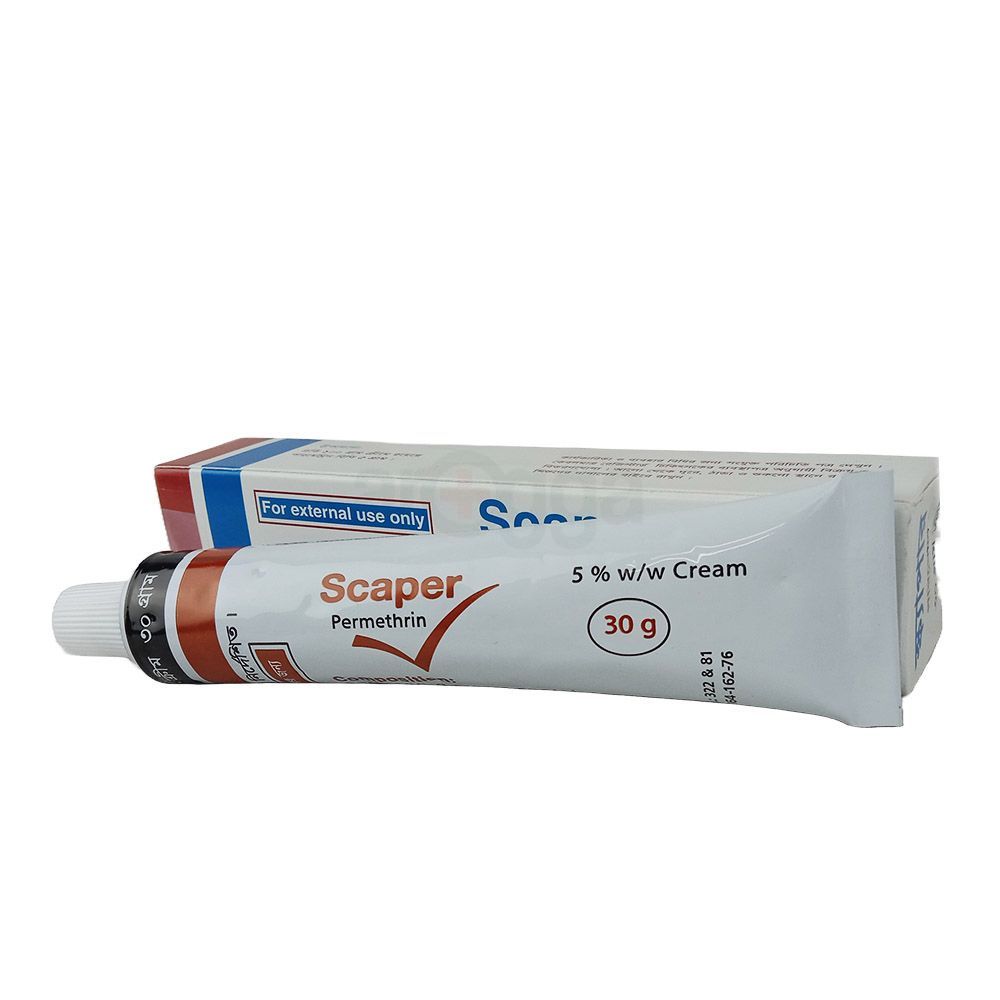 Scaper 5% Cream - Arogga Online Pharmacy