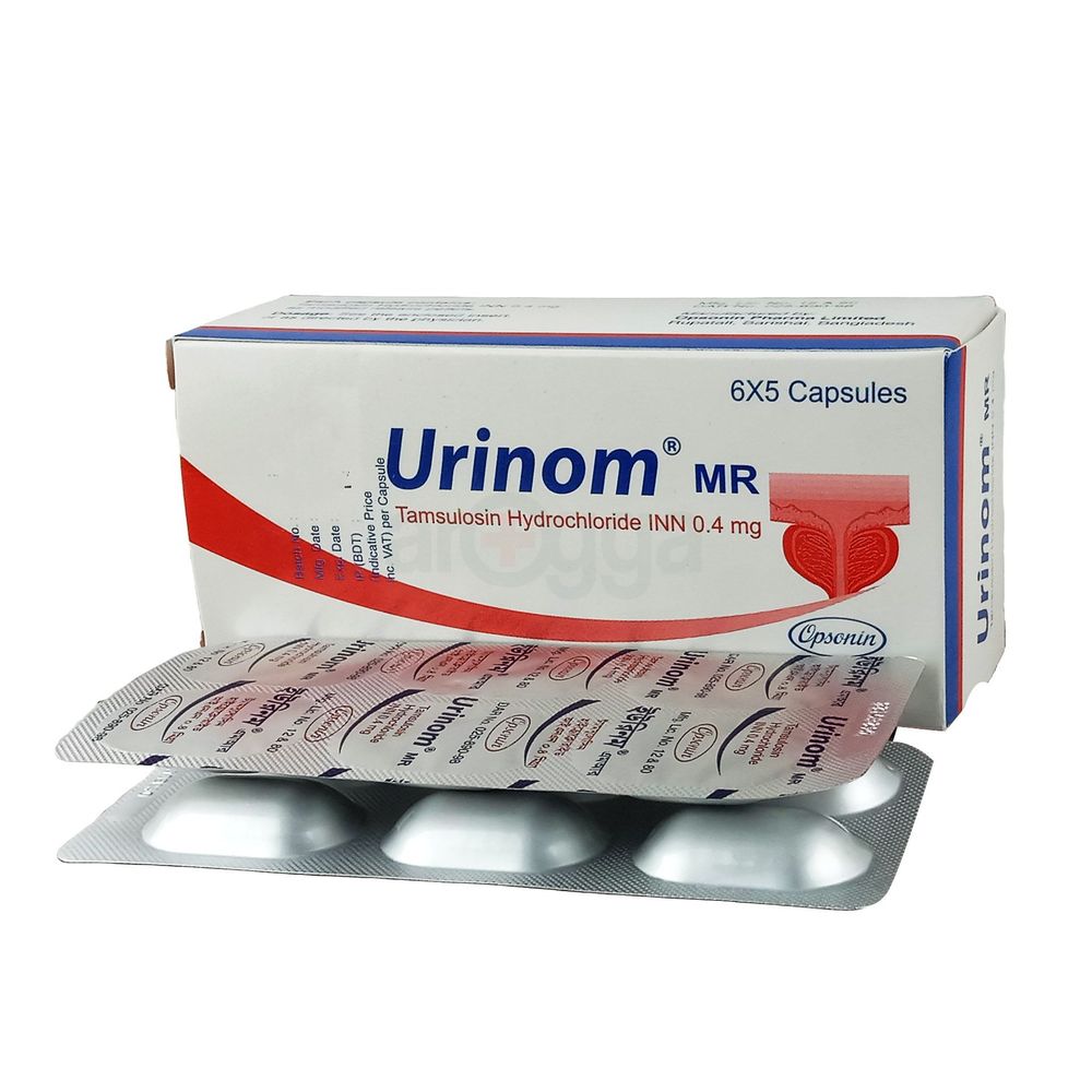 Urinom MR 0.4 0.4mg Capsule - Arogga Online Pharmacy