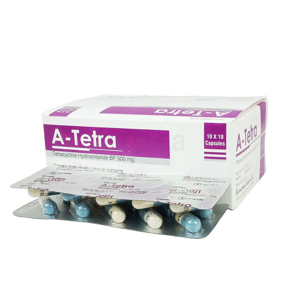 A-Tetra 500mg Capsule - Arogga Online Pharmacy
