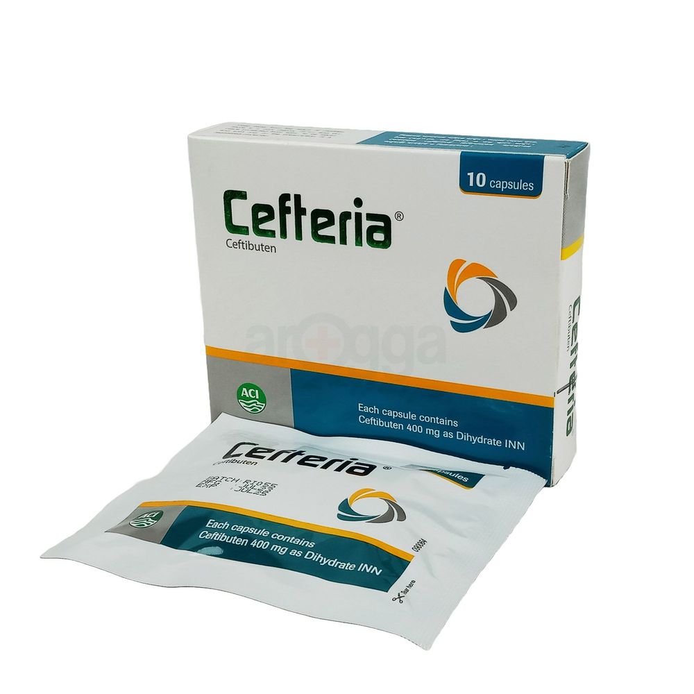 Cefteria 400mg Capsule - Arogga Online Pharmacy