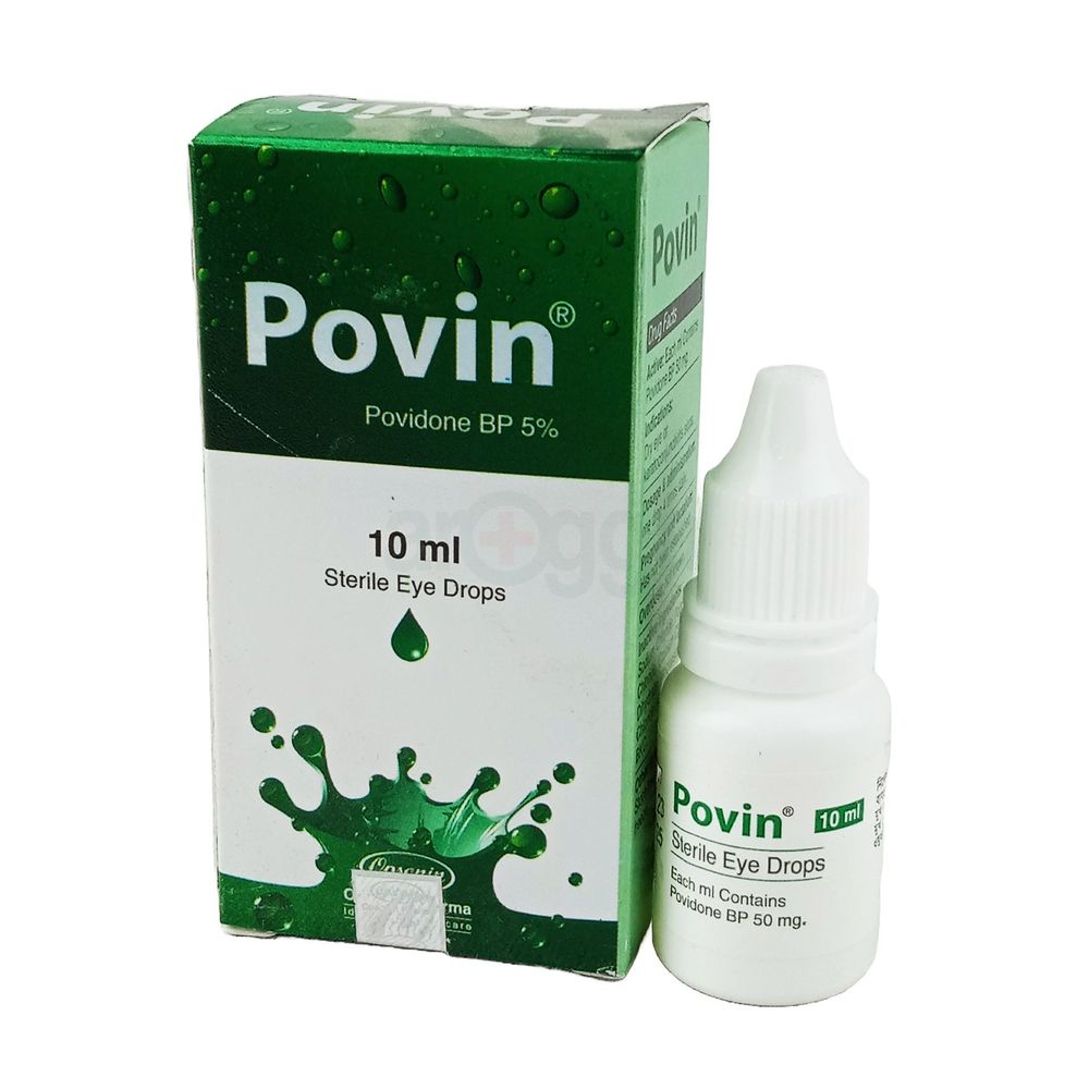 Povin 5% 5% Eye Drop - Arogga Online Pharmacy