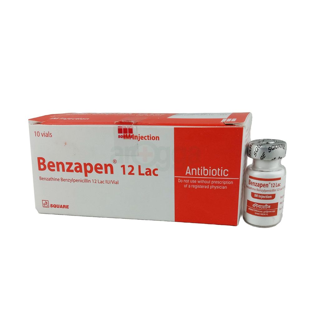Benzapen 12 Lac 12LacUnit Injection - Arogga Online Pharmacy