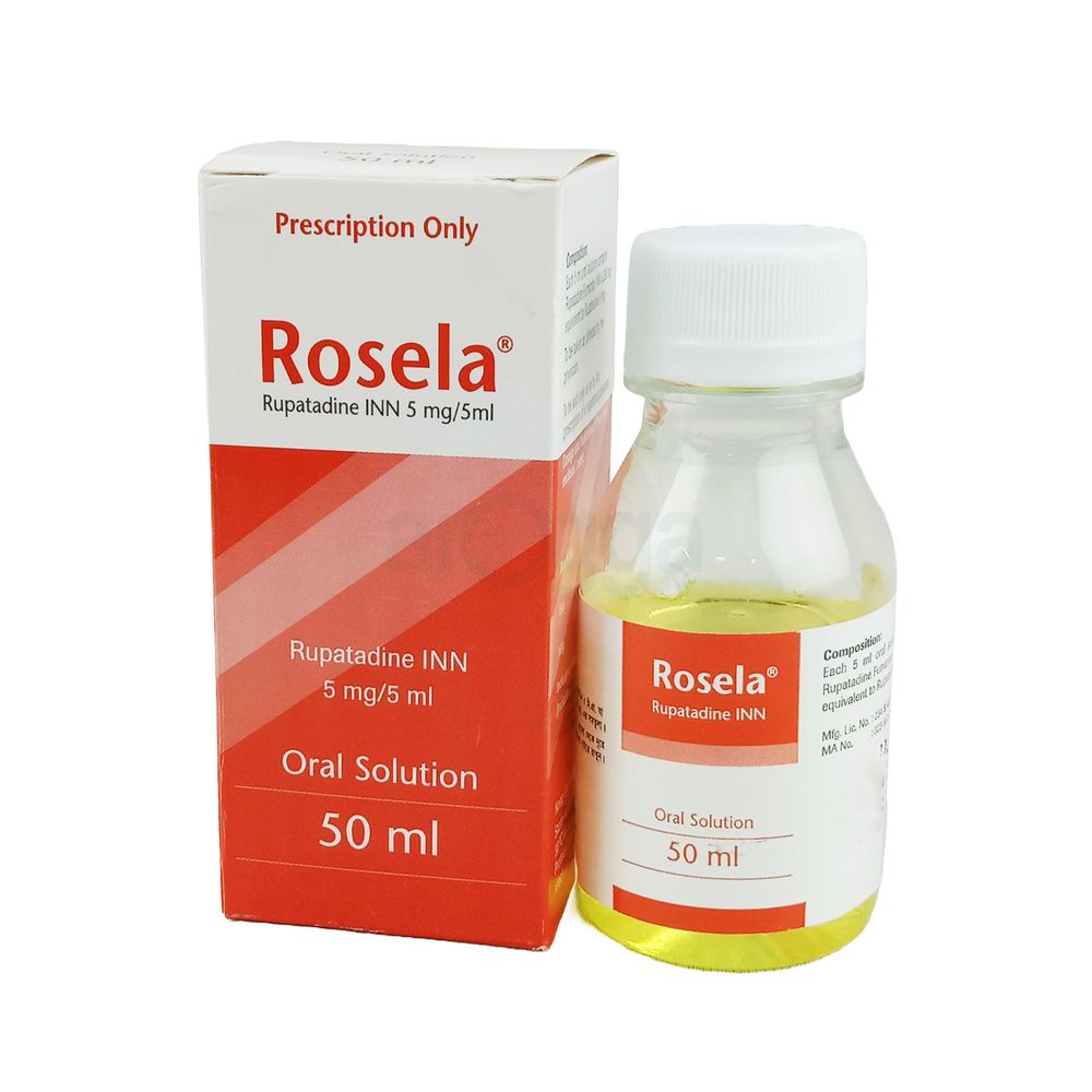 Rosela 5mg/5ml Oral Solution - Arogga Online Pharmacy