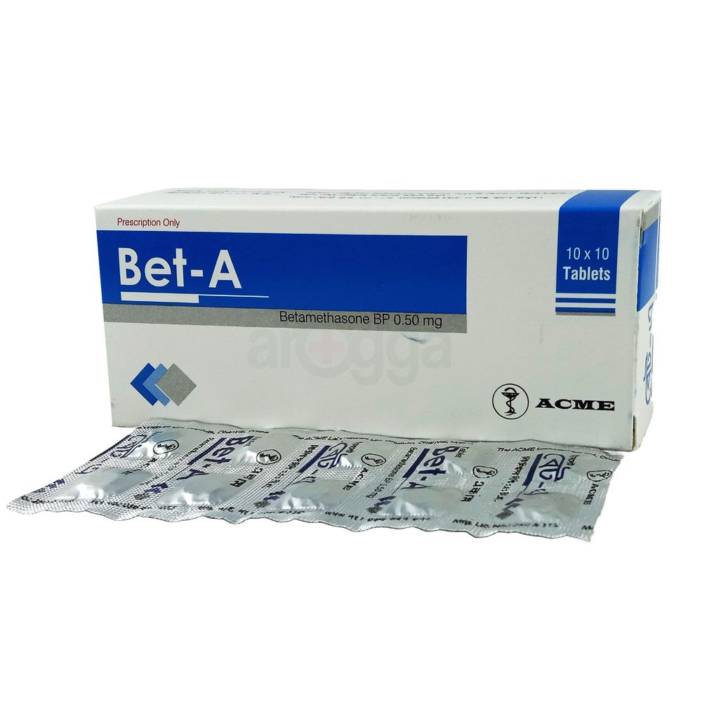 Bet-A 500mcg Tablet - Arogga Online Pharmacy