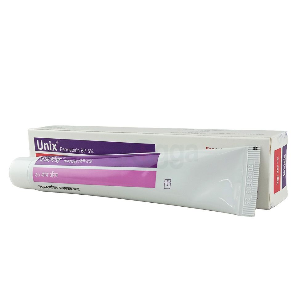 Unix Cream 5% Cream - Arogga Online Pharmacy