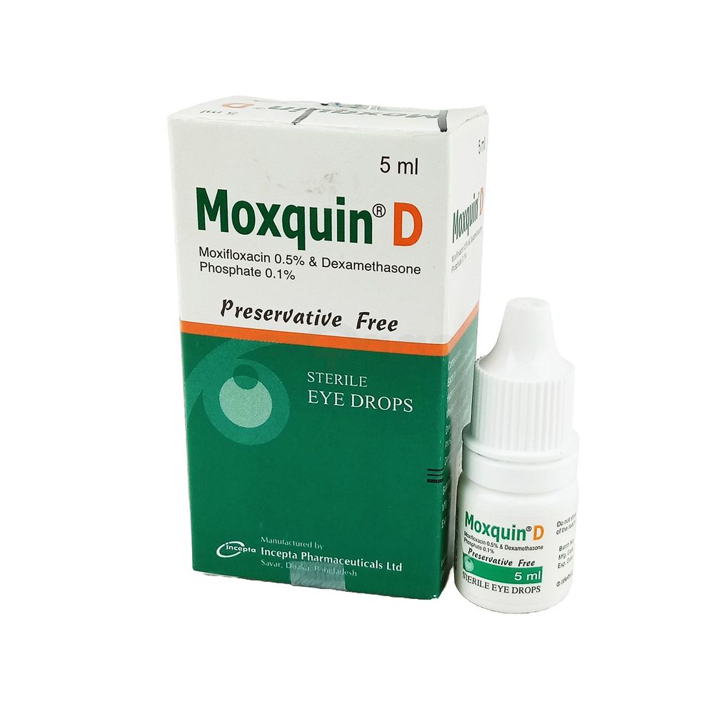 Moxquin D Eye Drop - Arogga Online Pharmacy
