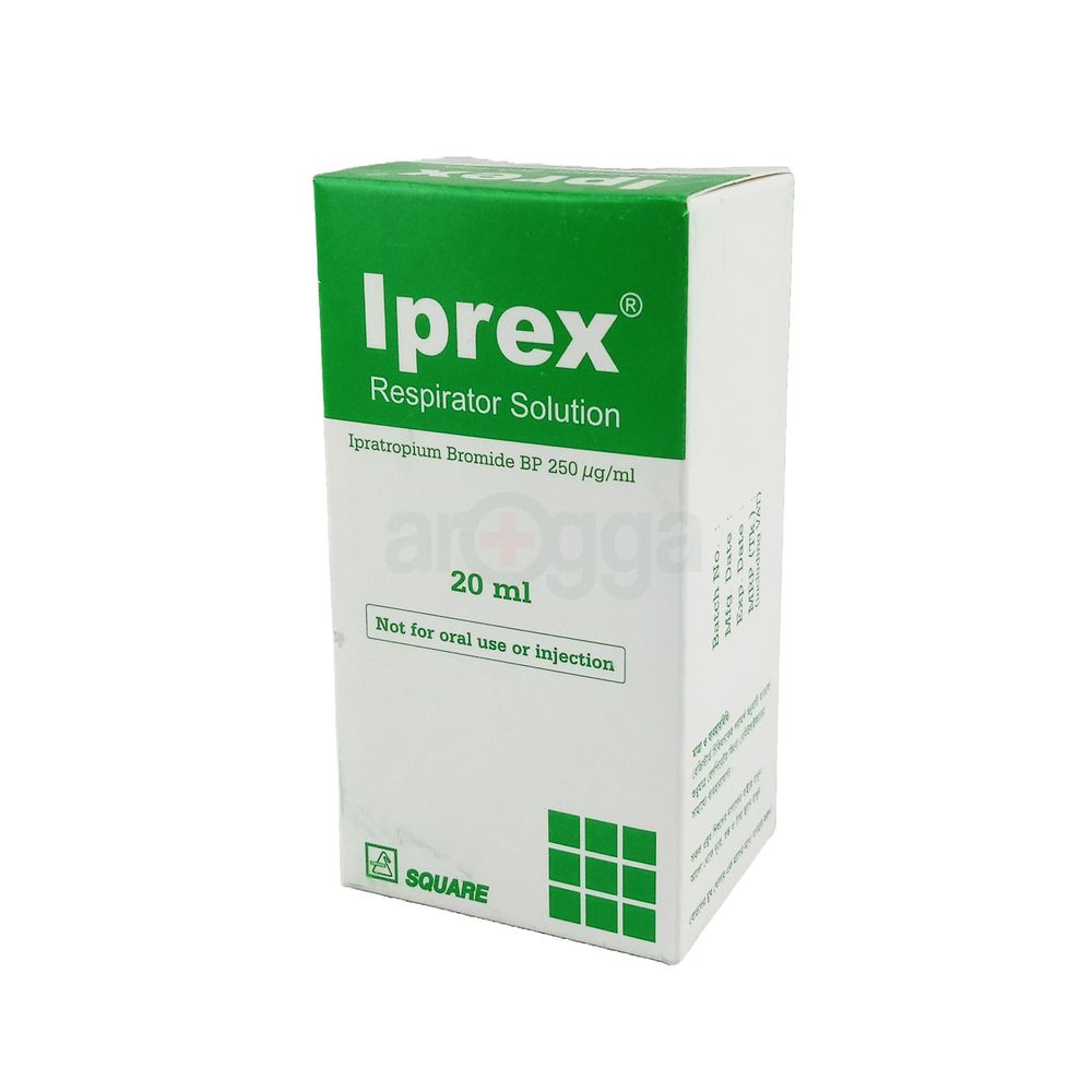 Iprex Inhaler 20mcg/puff Inhaler - Arogga Online Pharmacy