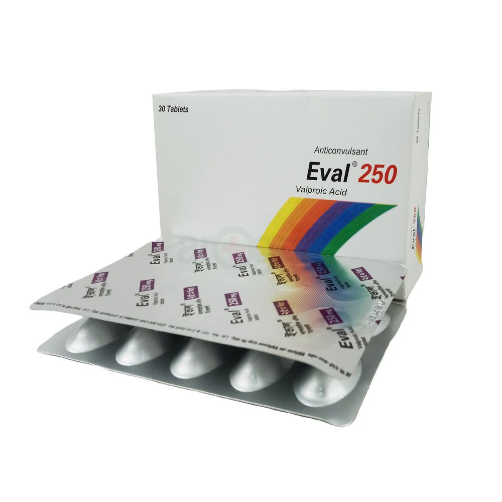 Eval 250mg Tablet - Arogga Online Pharmacy