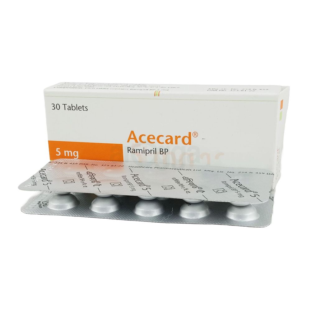 Acecard 5mg Tablet - Arogga Online Pharmacy