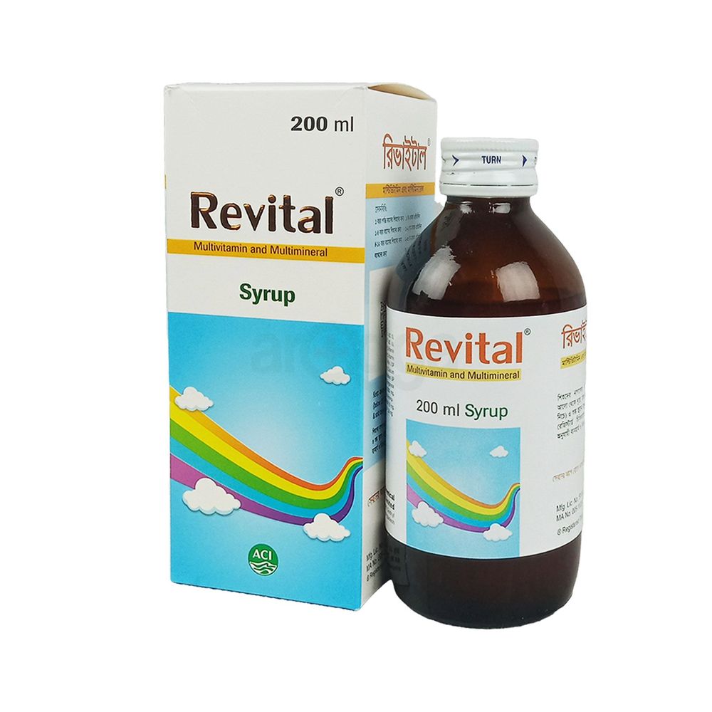 Revital 200ml Syrup - Arogga Online Pharmacy