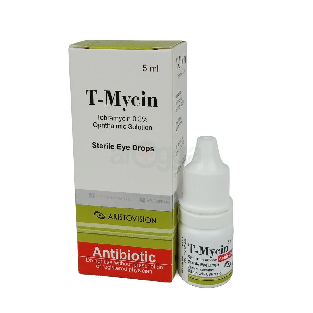 T-Mycin Eye Drops 0.30% Eye Drop - Arogga Online Pharmacy