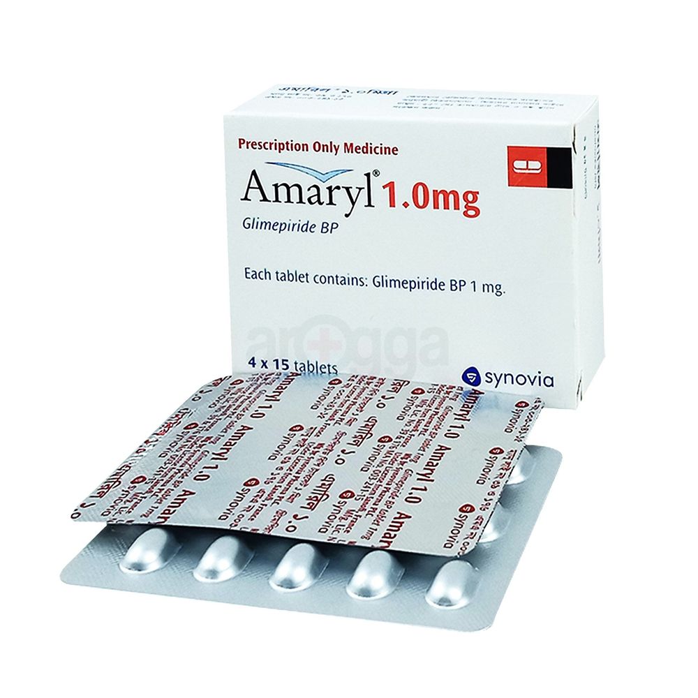 Amaryl 1mg Tablet - Arogga Online Pharmacy