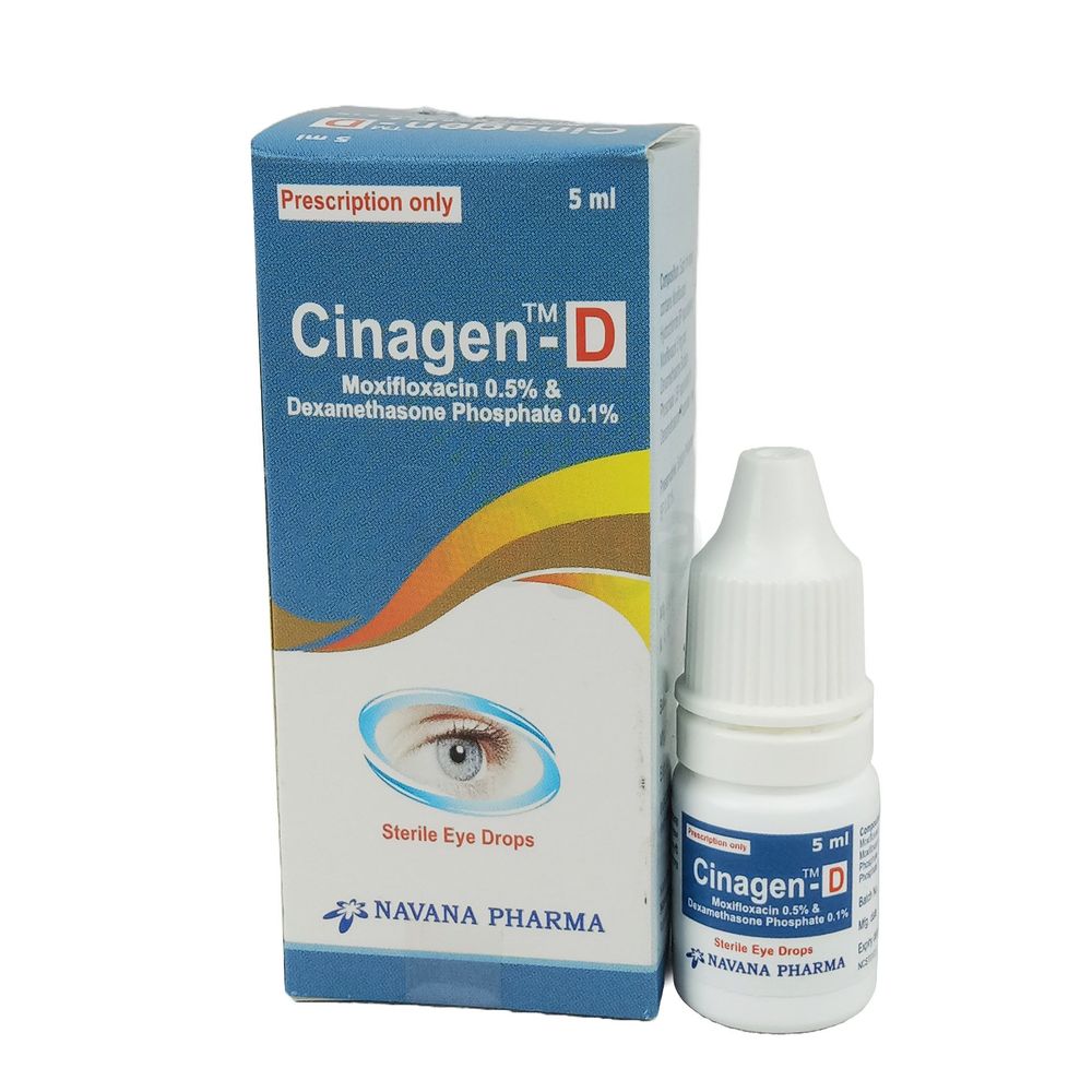 Cinagen-D Eye Drop - Arogga Online Pharmacy
