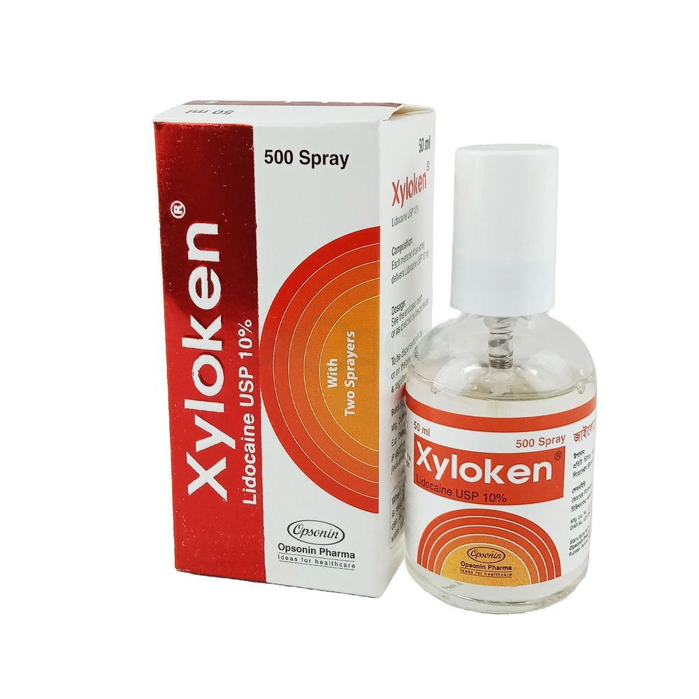 Xyloken 50ml 50ml Spray - Arogga Online Pharmacy