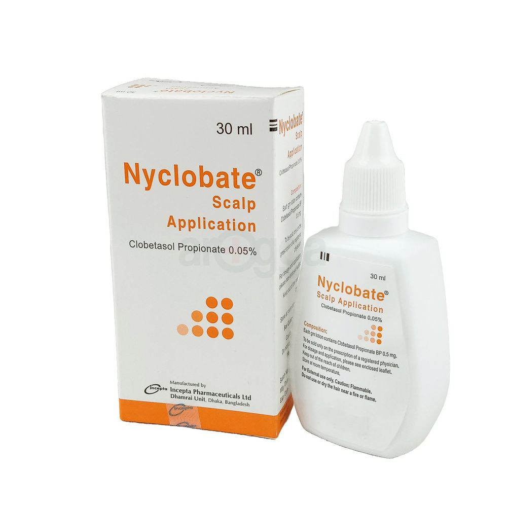 Nyclobate Scalp Application 0.05% Scalp Solution - Arogga Online Pharmacy