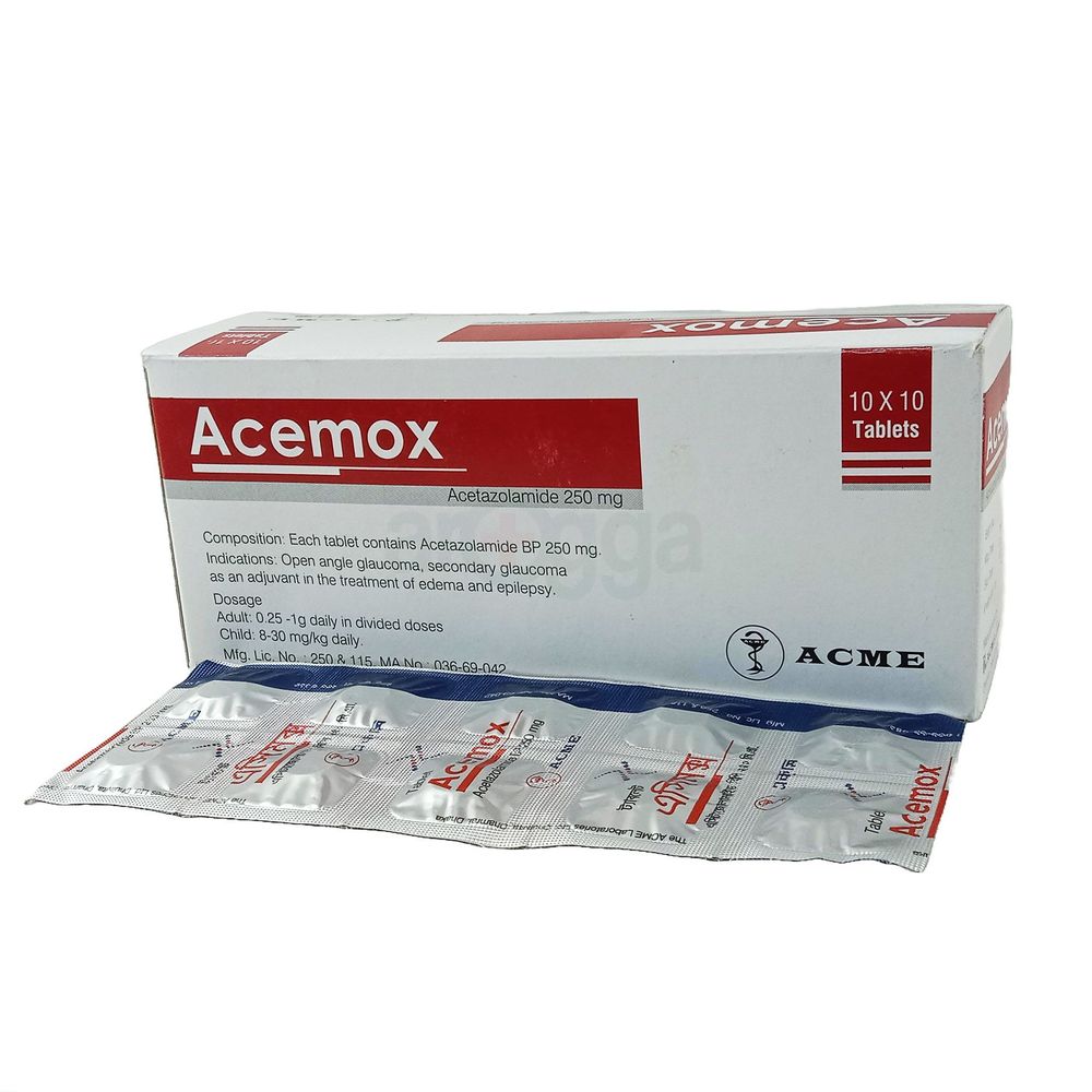 Acemox 250mg Tablet - Arogga Online Pharmacy
