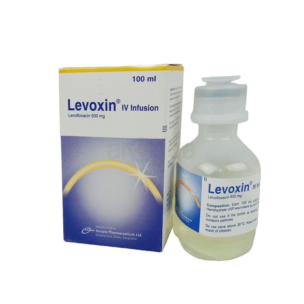Levoxin IV 5mg/ml Infusion - Arogga Online Pharmacy