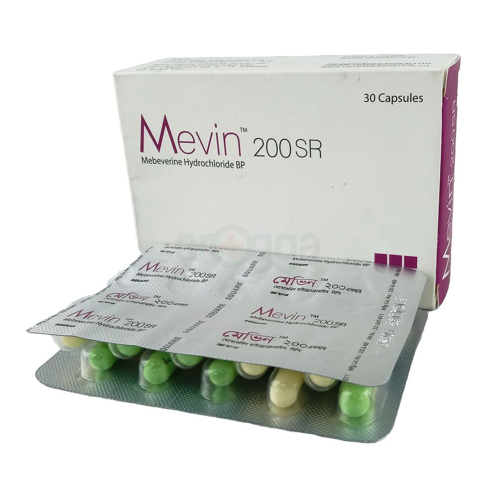 Mevin SR 200mg Capsule - Arogga Online Pharmacy