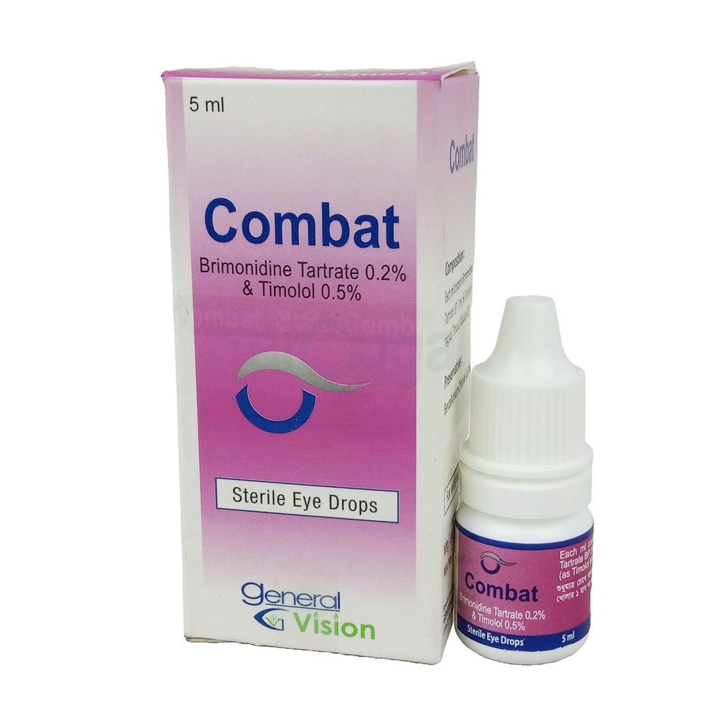 Combat 0.2%+0.5% Eye Drop - Arogga Online Pharmacy