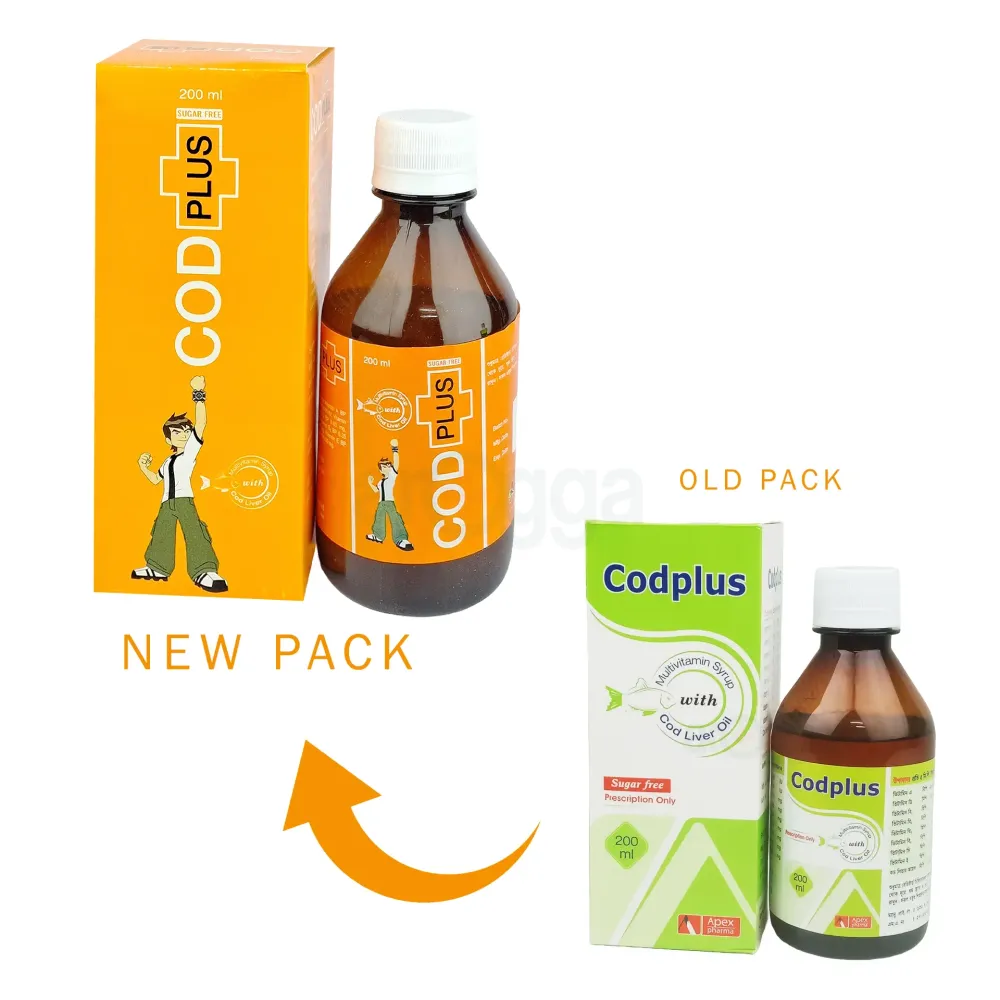 Cod Plus 200ml price in Bangladesh | Arogga Online Pharmacy